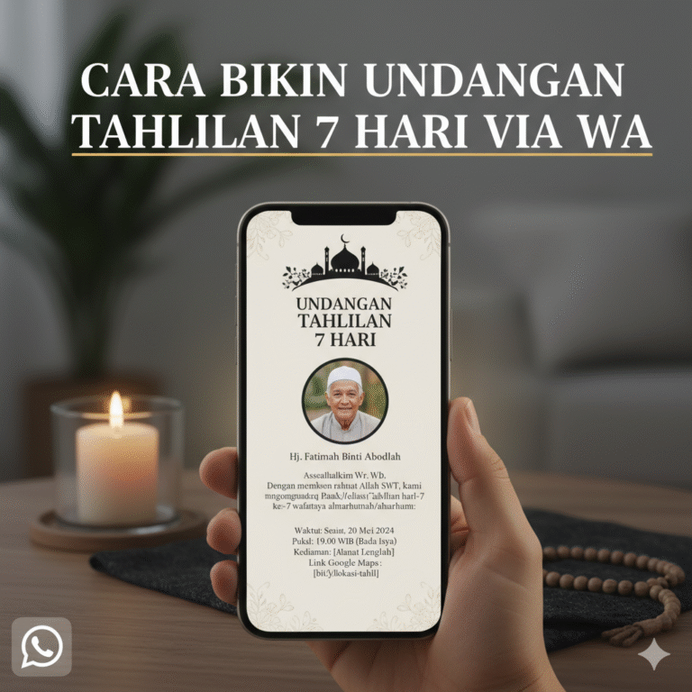 Download 5 Contoh Undangan Tahlil Yang Bisa Di Edit Format Word ...